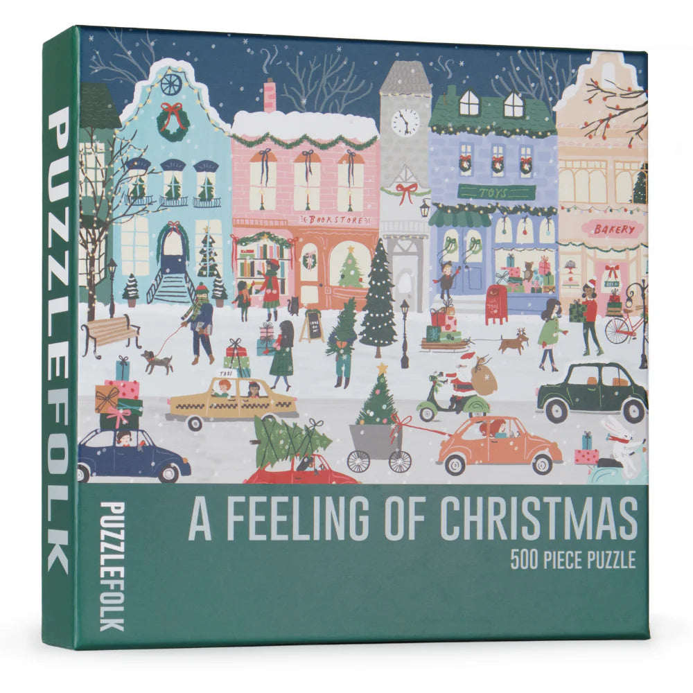 A Feeling of Christmas 500 Piece Puzzle by Puzzlefolk • Puzzle Weekend