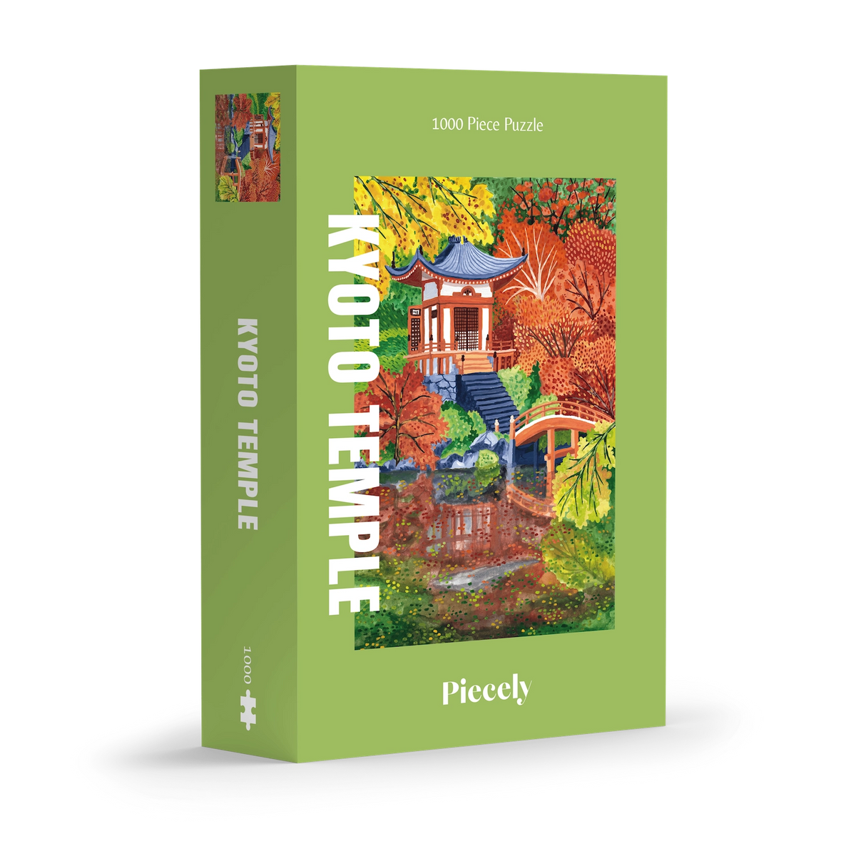 Kyoto Temple 1000 Piece Puzzle by Piecely Puzzles • Puzzle Weekend