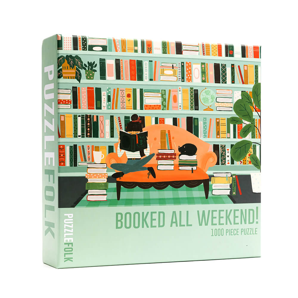 Booked All Weekend 1000 Piece Puzzle by Puzzlefolk • Puzzle Weekend