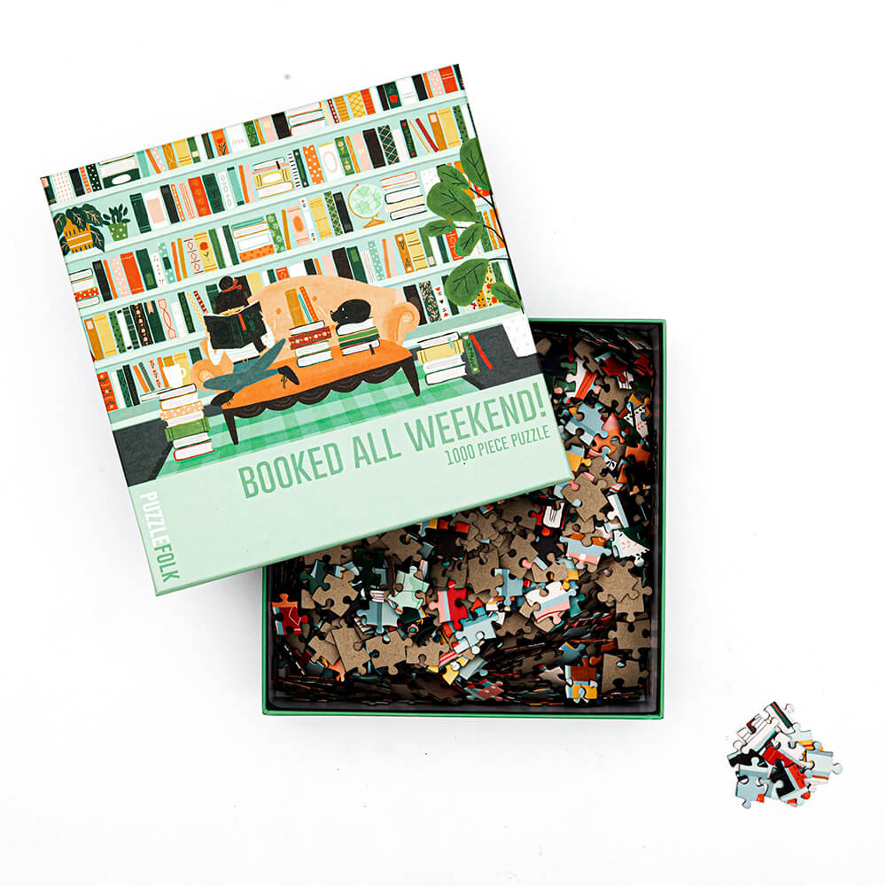 Booked All Weekend 1000 Piece Puzzle by Puzzlefolk • Puzzle Weekend
